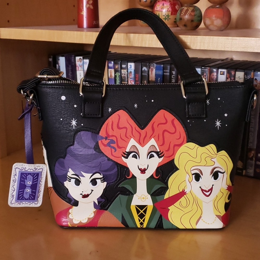 Loungefly Disney Hocus Pocus Crossbody Purse New - Gem